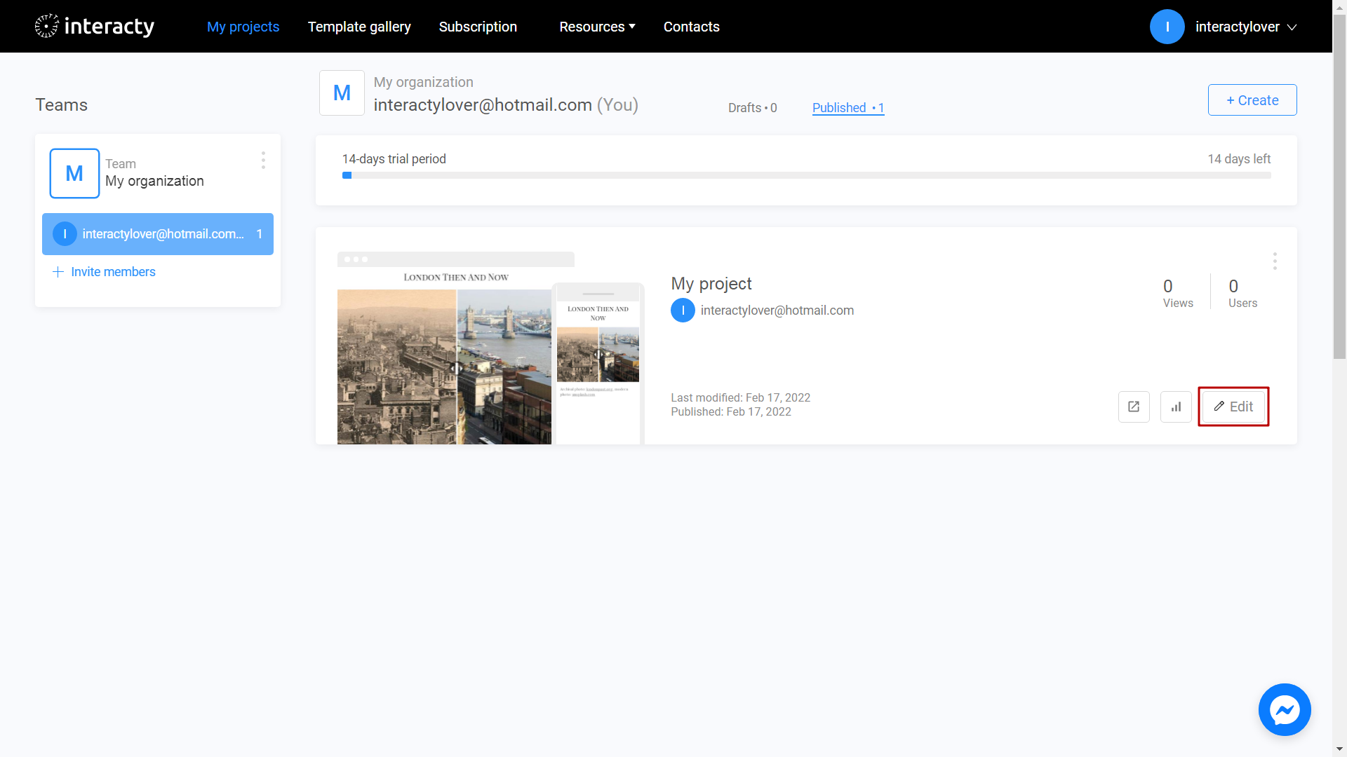 Custom project ID - Interacty Help Center